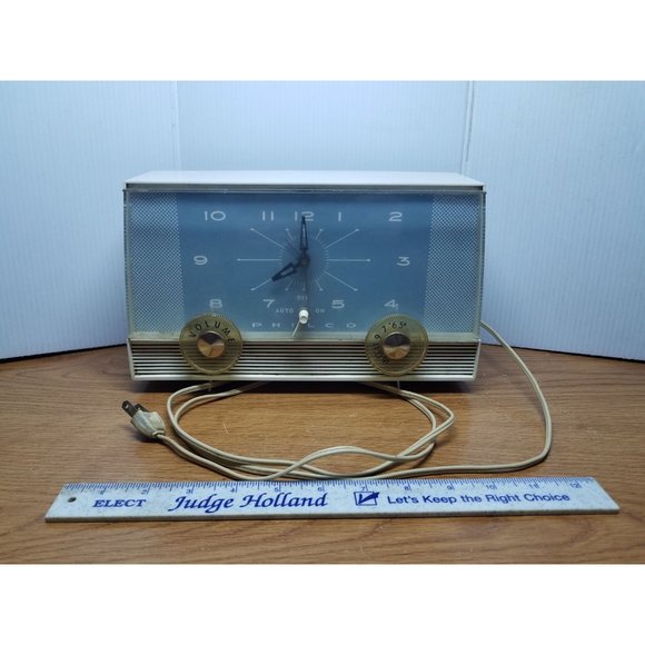 No brand / Not sure | Accents | Vintage Philco Kitchen Radio Alarm ...